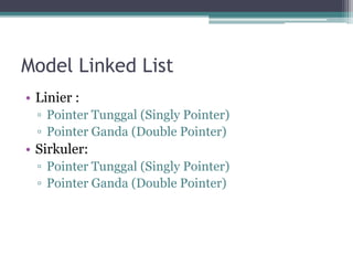 Pointer dan Linked List | PDF