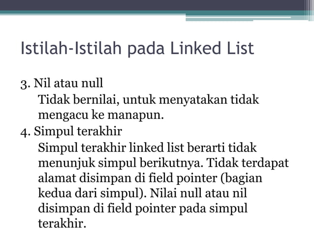 Pointer dan Linked List | PDF