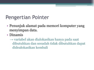 Pointer dan Linked List | PDF