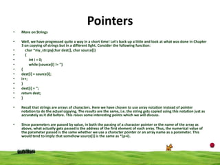 Pointers | PPSX