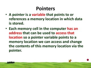 Pointers | PPSX