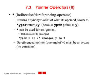 Pointers in C | PPT