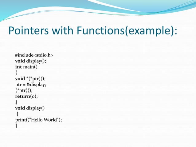 Pointers | PPT