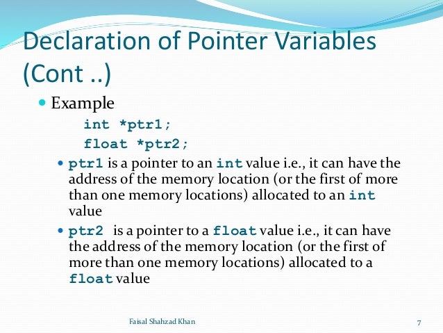 Pointers in C/C++ Programming