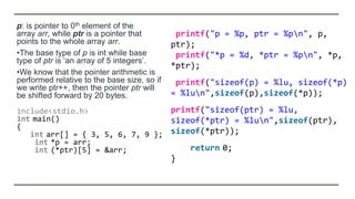 pointers of the programming in c most efficient.pptx