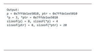 pointers of the programming in c most efficient.pptx