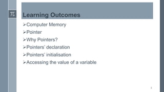 A small presentation on Pointers in C ++ | PPT