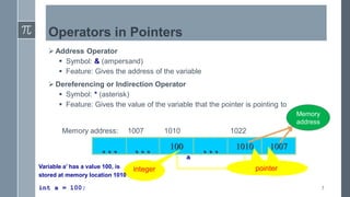 A small presentation on Pointers in C ++ | PPT