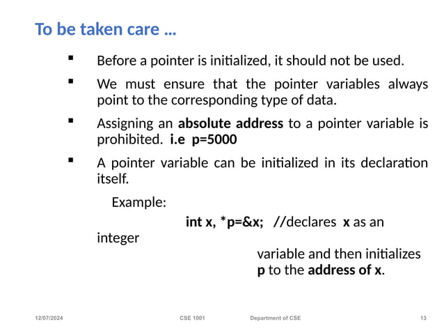 Understanding the concept of Pointers.pptx