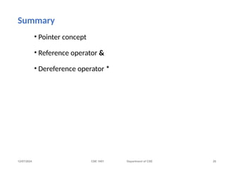 Understanding the concept of Pointers.pptx