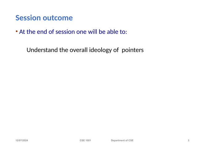 Understanding the concept of Pointers.pptx