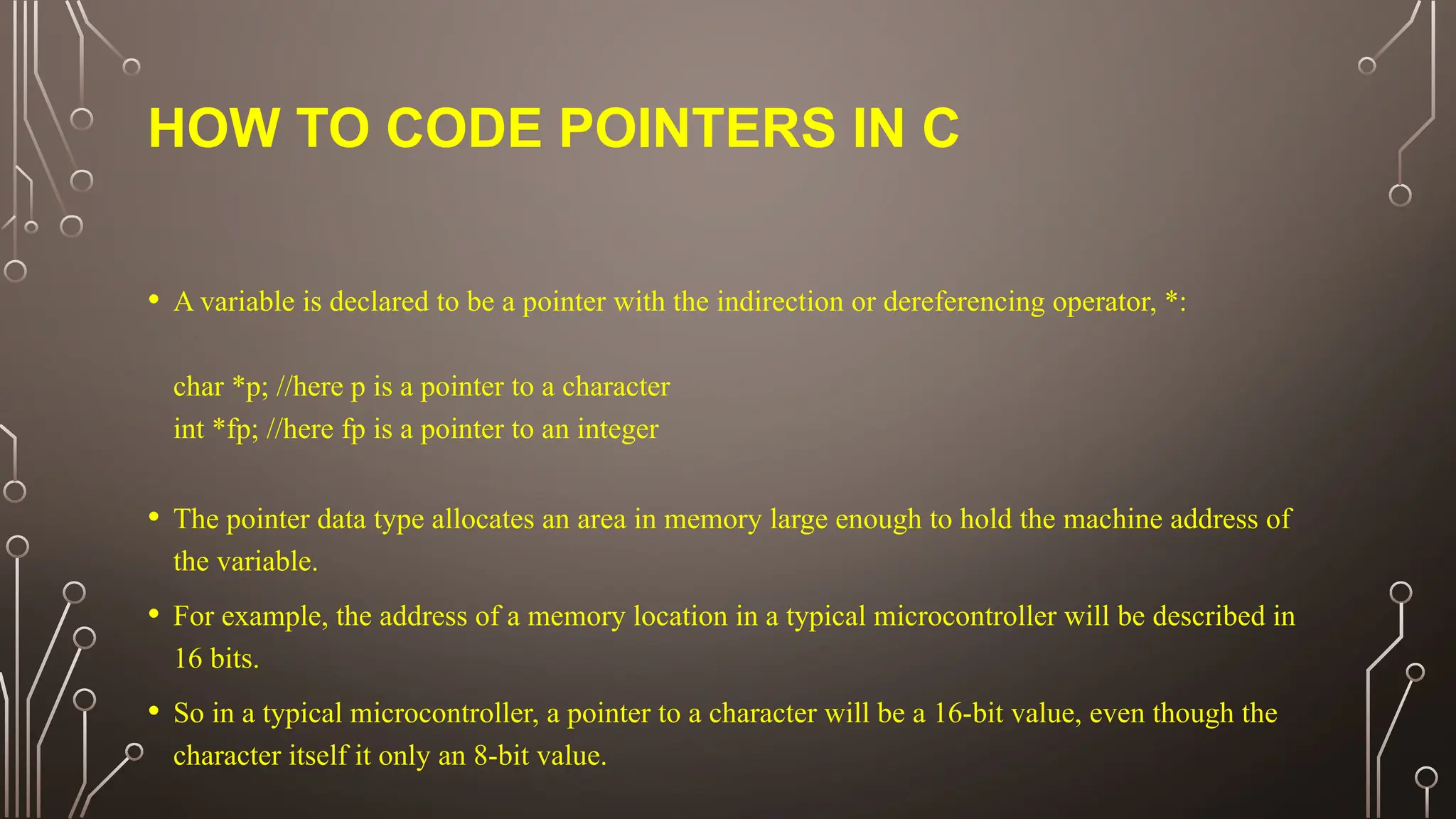 Pointers and Array in c programming with examples | PPT Pointers and Array in c programming with examples | PPT