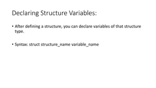 Pointers and Structures.pptx