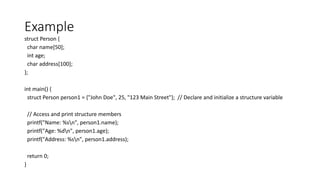 Pointers and Structures.pptx