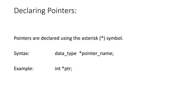 Pointers and Structures.pptx