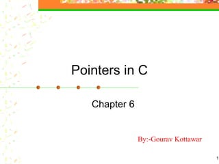 detailed information about Pointers in c language | PPT