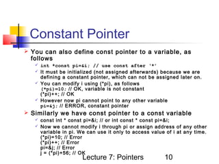 Pointers in c | PPT