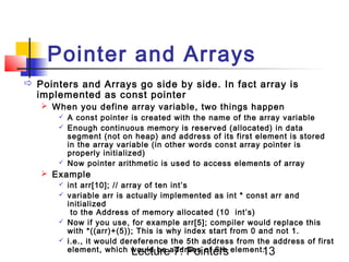 Pointers in c | PPT