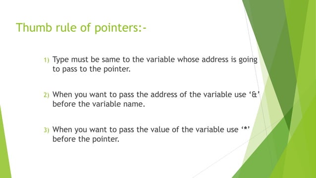 Pointers in c++ | PPTX