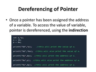 Pointers in c | PPT