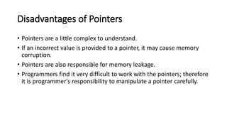 Pointers in c - Mohammad Salman | PPTX | Programming Languages | Computing