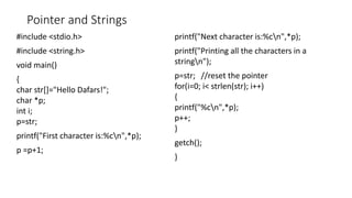 Pointers in c - Mohammad Salman | PPTX | Programming Languages | Computing
