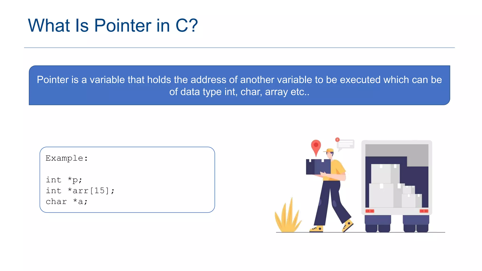 Pointers In C | PPTX