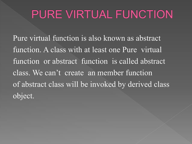 Pointers Virtual Functions And Polymorphism Cpp Ppt