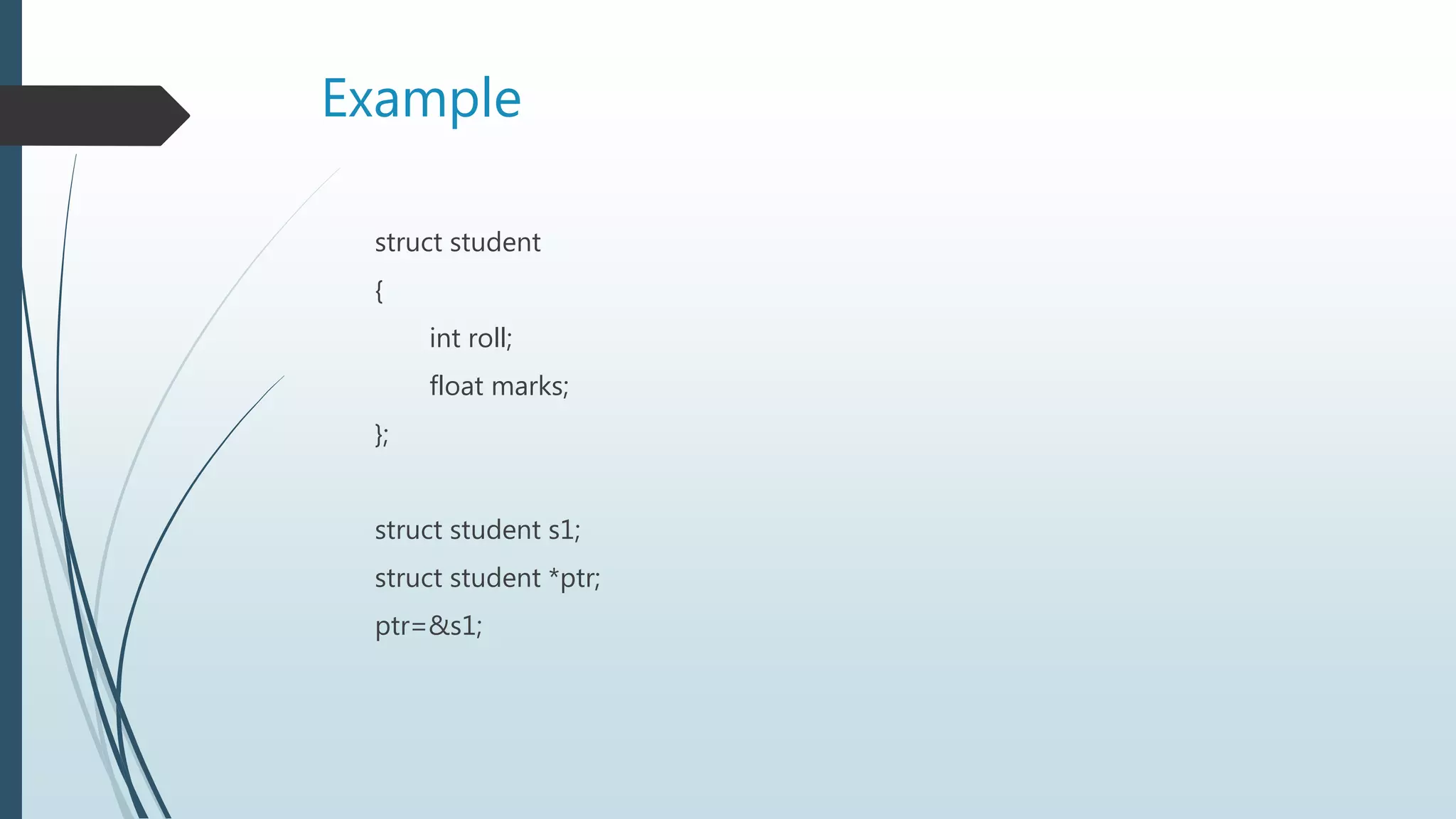 Pointer to array and structure | PPT Pointer to array and structure | PPT