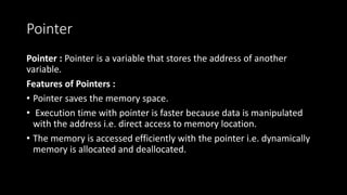 POINTER TO POINTER.pptx | Programming Languages | Computing