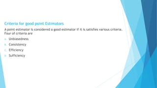 Point estimation | PPTX