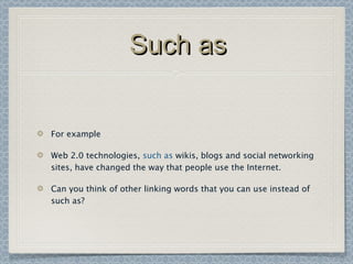 Point, Explain, Example | PPT