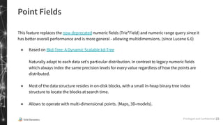 Point field types in Solr. Evolution of the Range Queries. | PPT