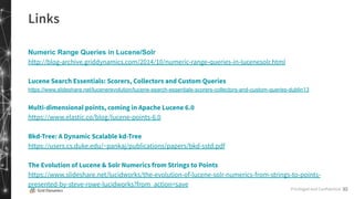 Point field types in Solr. Evolution of the Range Queries. | PPT