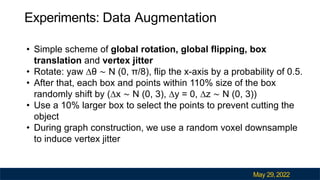 Point-GNN: Graph Neural Network for 3D Object Detection in a Point Cloud | PPT