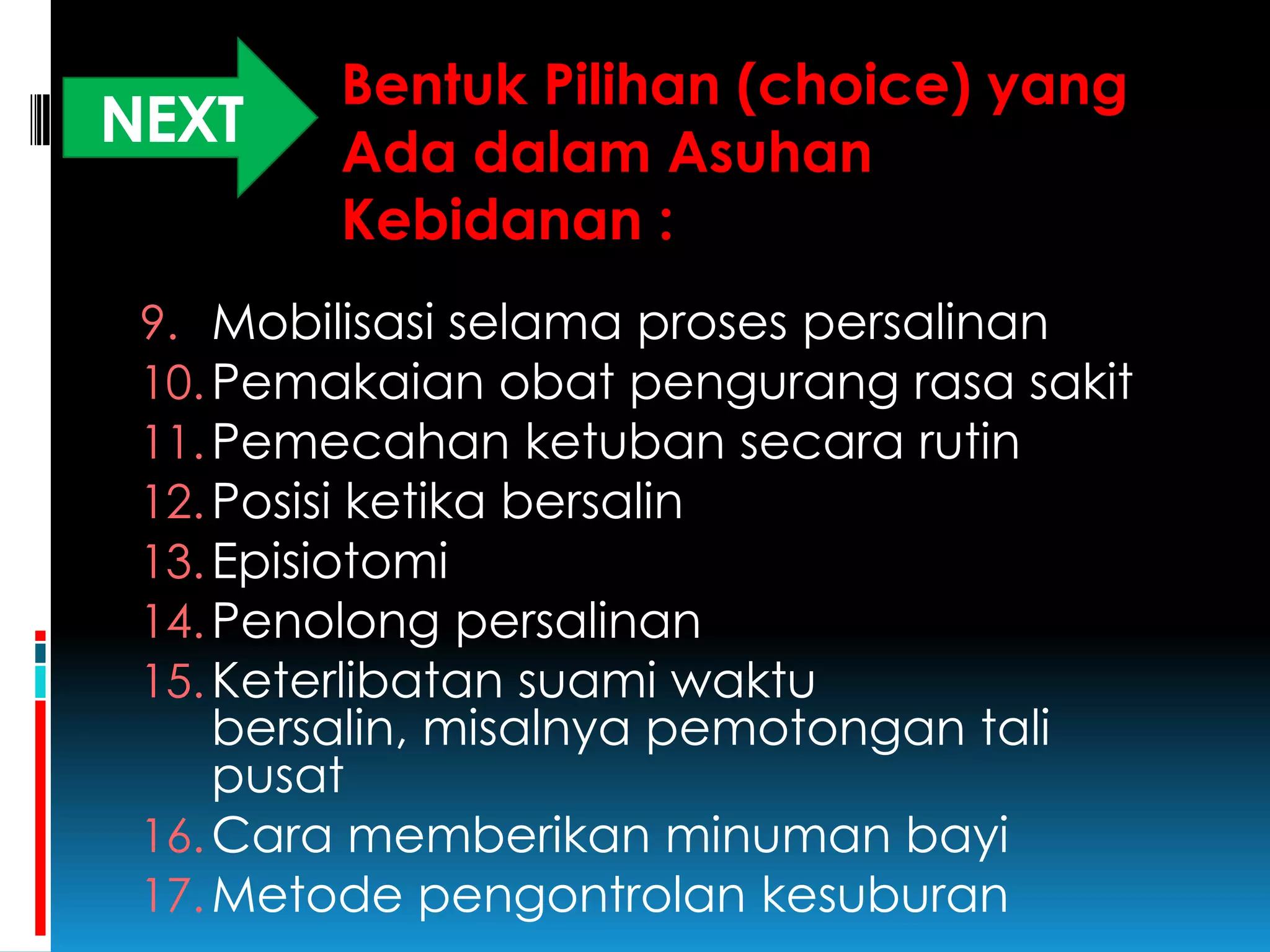 informed choice | PPTX