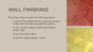 Pointing and finishing | PPTX