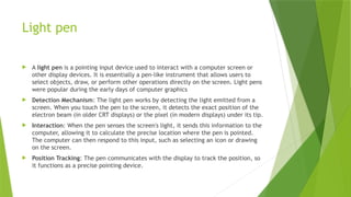 pointing device in computer graphics.pptx