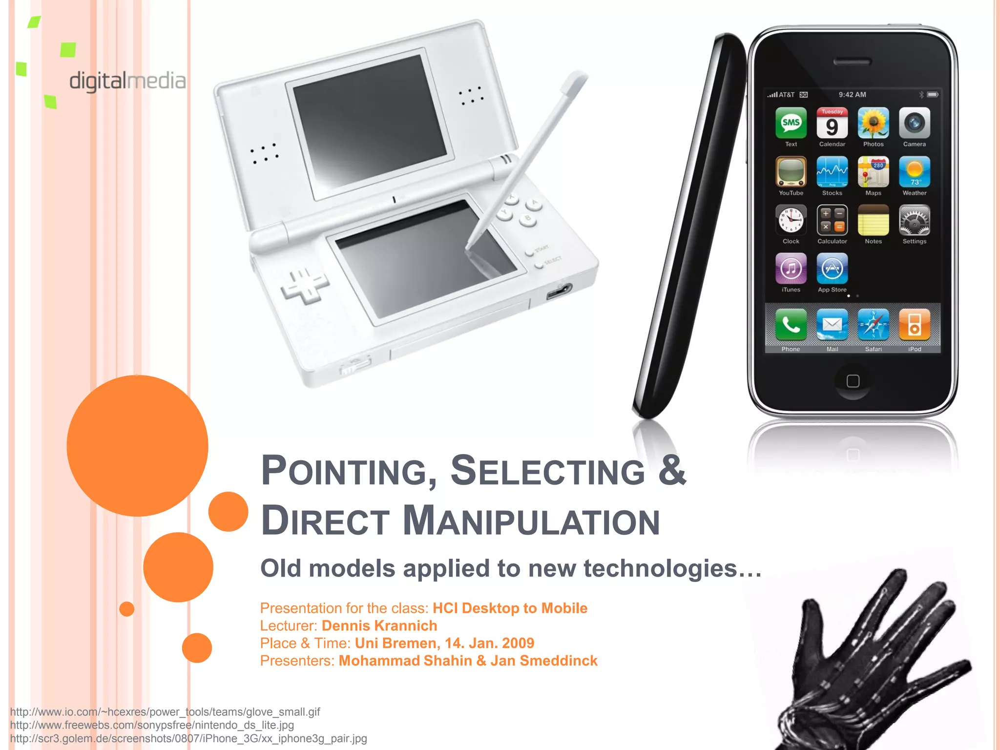 Pointing, Selecting & Direct Manipulation | PDF