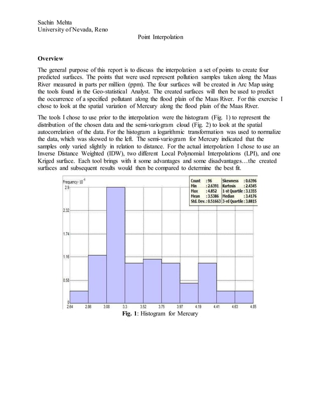 Implentation of Inverse Distance Weighting, Local Polynomial ...