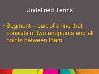 Point, Line and plane | PPTX