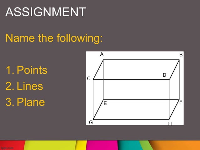 Point, Line and plane | PPTX