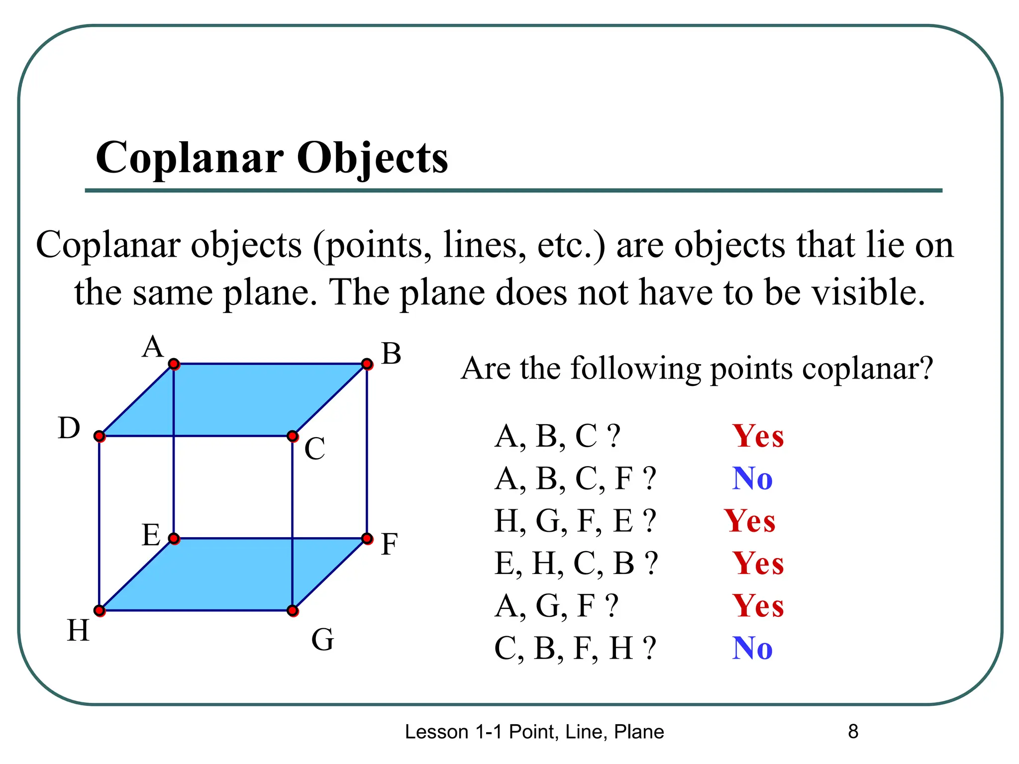 point,line,plane8 powerpoint mathematics | PPT