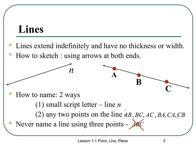point,line,plane8 powerpoint mathematics | PPT