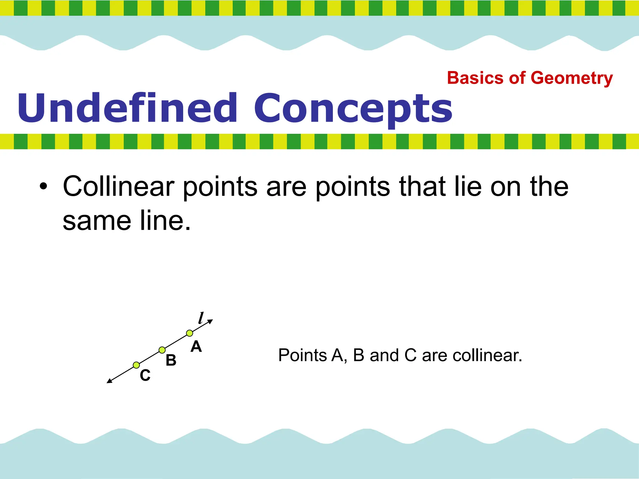 Point, line, plane. Basics of Geometry in Mathematics 7.ppt