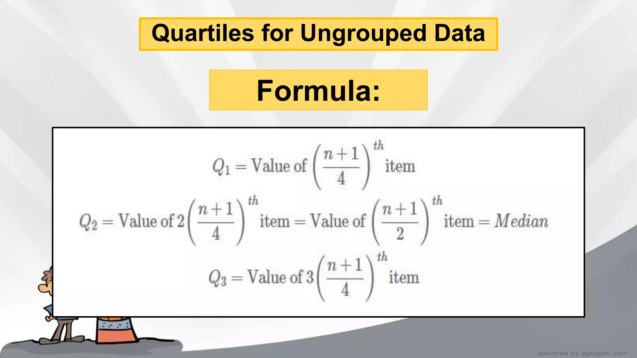 Deciles & Quartiles - Point Measures | PPTX