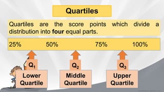 Deciles & Quartiles - Point Measures | PPTX