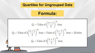 Deciles & Quartiles - Point Measures | PPTX
