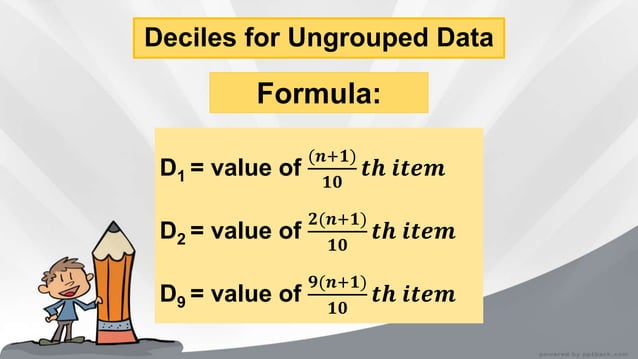 Deciles & Quartiles - Point Measures | PPTX