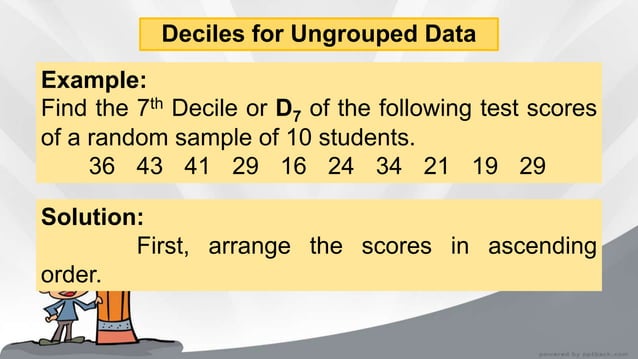 Deciles & Quartiles - Point Measures | PPTX